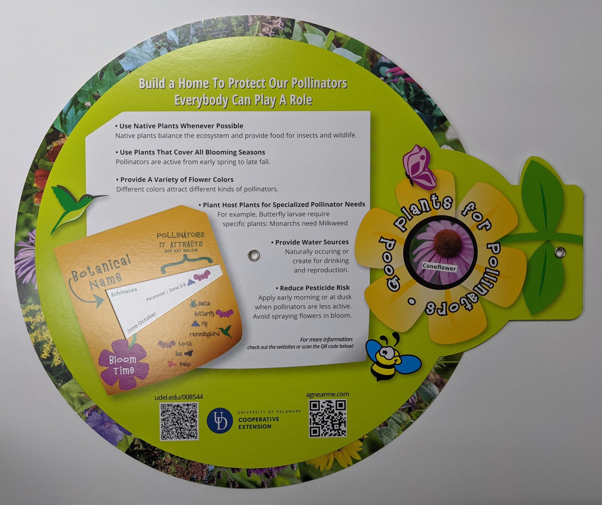 POLLINATOR LEARNING WHEEL--BUNDLE – National Pesticide Safety Education ...
